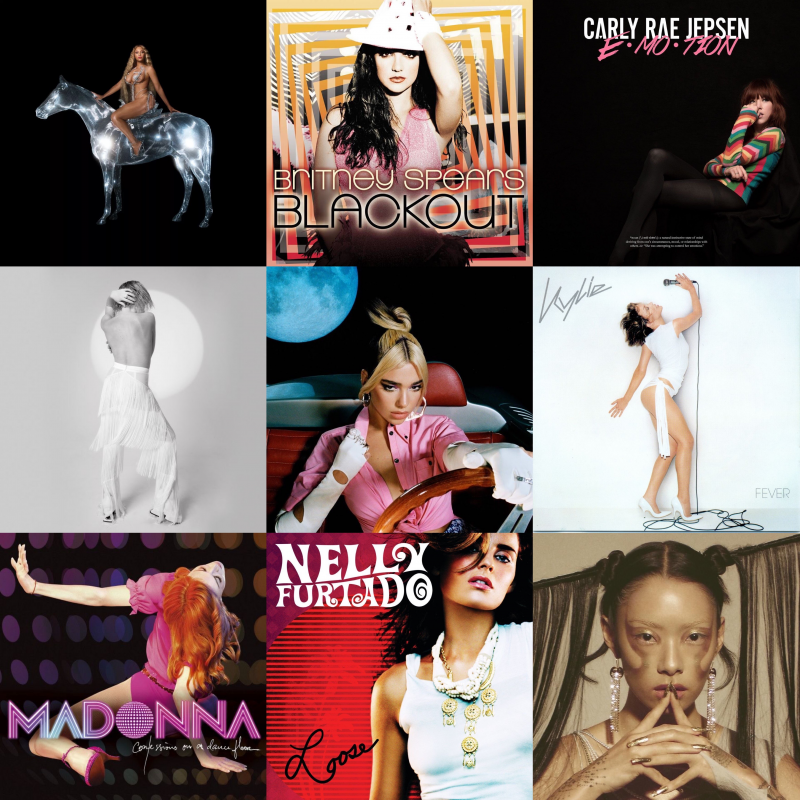 Dance Pop Albums Bracket BracketFights
