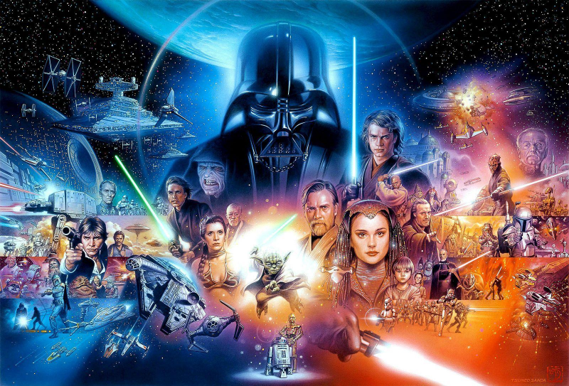 Star Wars Legends vs. Canon Characters Bracket Bracket - BracketFights